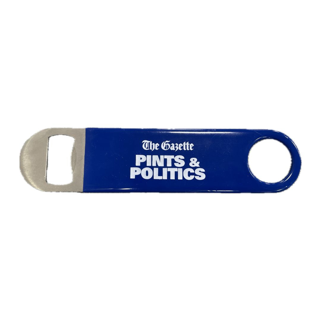 Pints and Politics Long-Neck Bottle Opener – The Gazette Store
