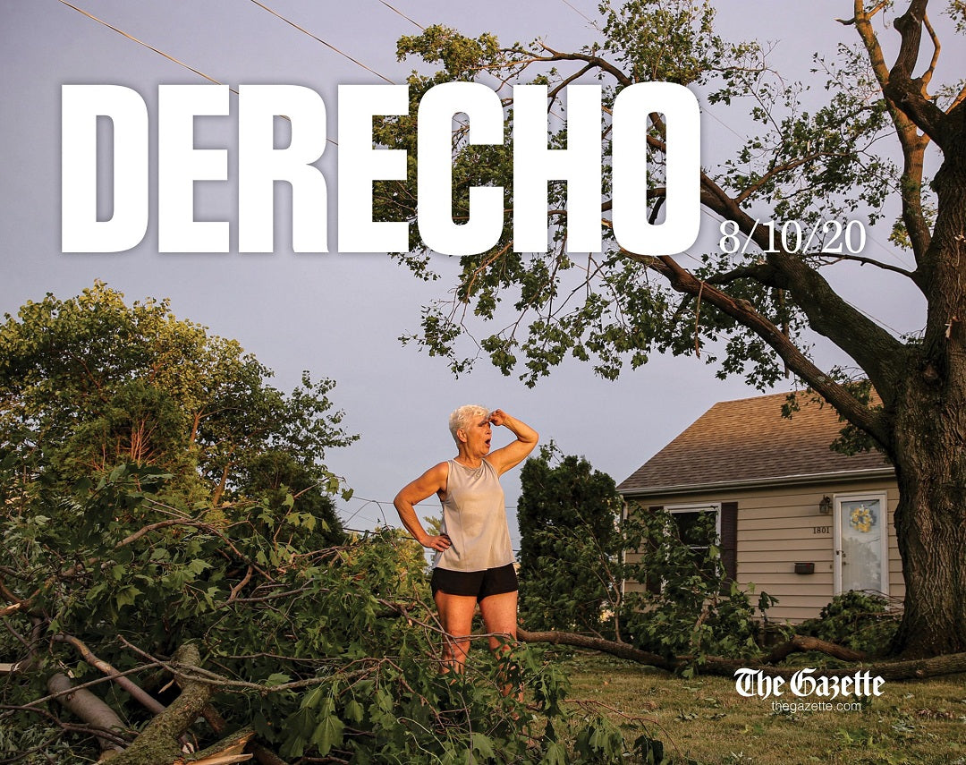 Iowa Derecho 2020 Hardcover Book – The Gazette Store